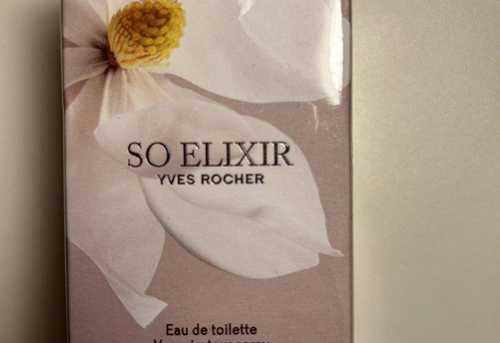 Туалетная вода женская yves rocher so elixir