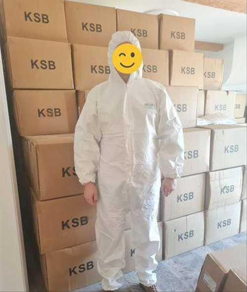 Комбинезон защитный одноразовый