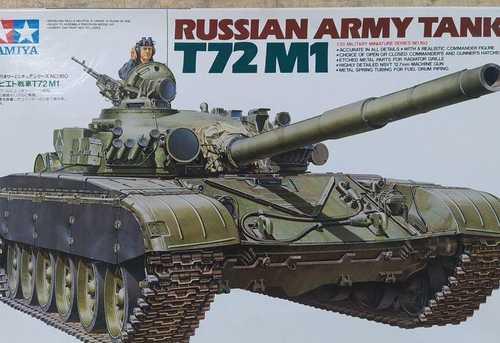 Сборная модель танка Т-72М1 тамия 1/35
