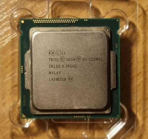 Процессор Xeon 1230v3 (i7 4770)