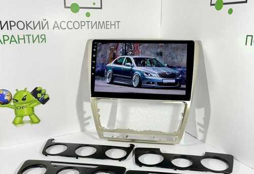 Магнитола Teyes X1, 8-ядер на Skoda Octavia A5