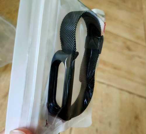 Металлический ремешок для Xiaomi mi band 2