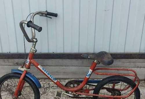 Детский велосипед "космос" СССР
