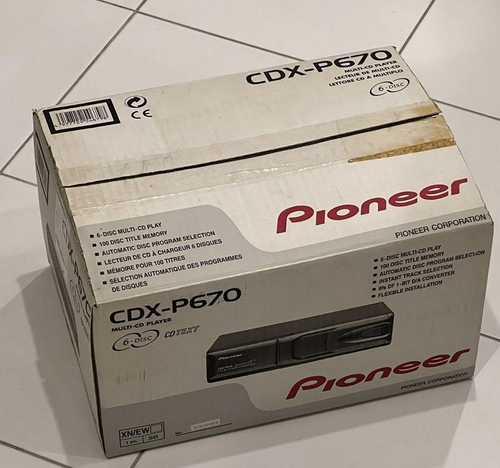 Cd чейнджер pioneer CDX-670