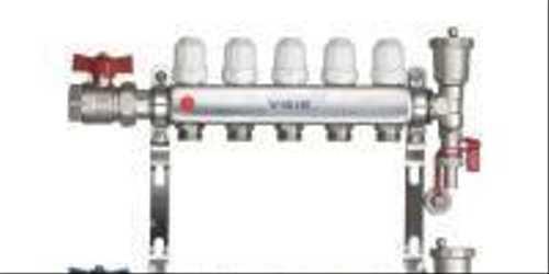 VR115-03 Коллекторный блок нерж в сборе с вентилям