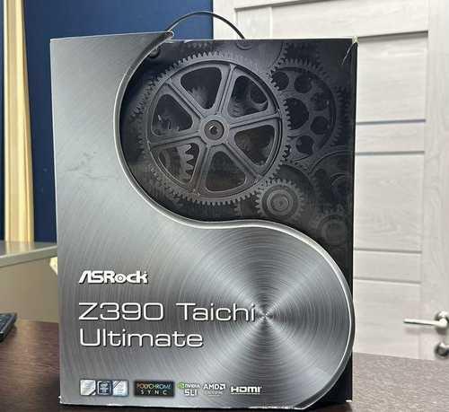 Материнскяа плата asrock z390 taichi ultimate