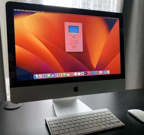 iMac 21.5. i5/16GB RAM/256GB SSD. macOS Ventura