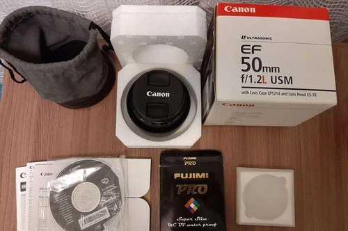 Canon EF 50mm f1.2L USM