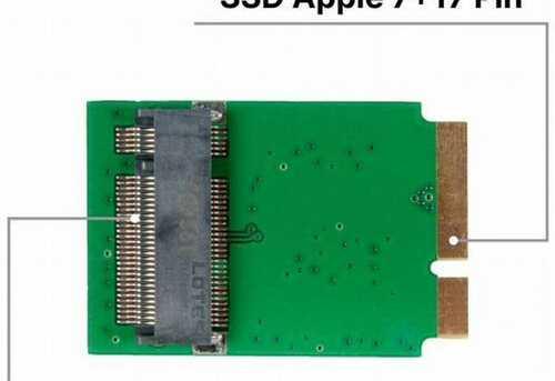 Новые Адаптер на Mac ssd 17+7 Pin