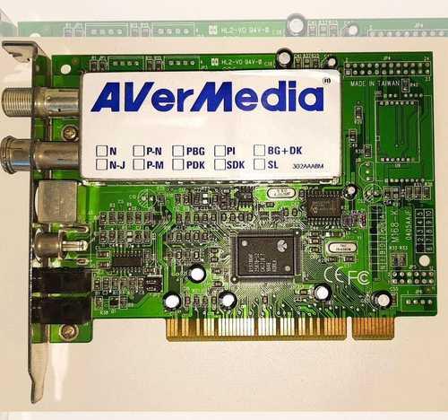 Тв-тюнер avermedia 302aaabm PCI