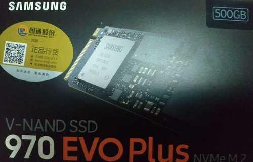 SSD Samsung 970 EVO Plus 500GB M2