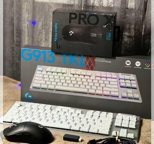 Игровой комплект logitech g 913   g pro superlight