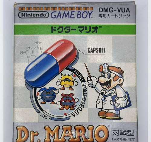 Игра Dr. Maio для Game Boy полный комплект