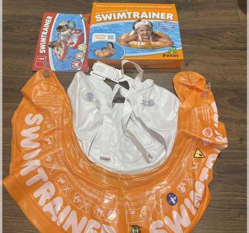 Круг для плавания swimtrainer оранжевый