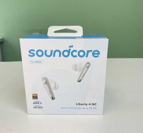 Anker Soundcore Liberty 4 NC White новые/оригинал