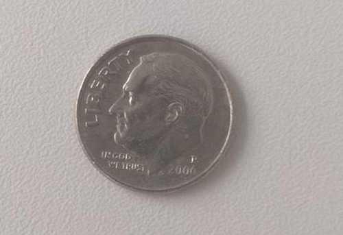 Монета one dome liberty 2006 года