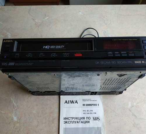 Видеомагнитофон кассетный aiwa Япония