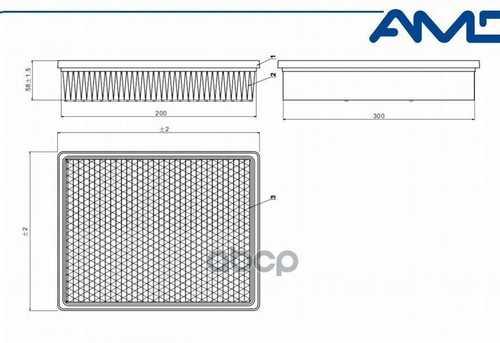 Фильтр воздушный amdfa464 AMD
