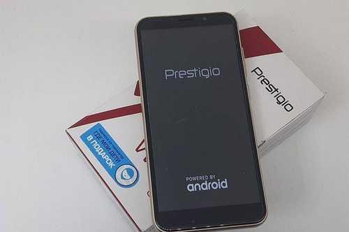 Смартфон Prestigio Wize Q3 золотой бу