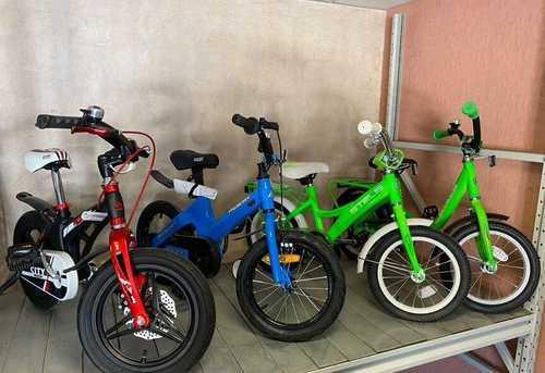 Детские велосипеды 14"