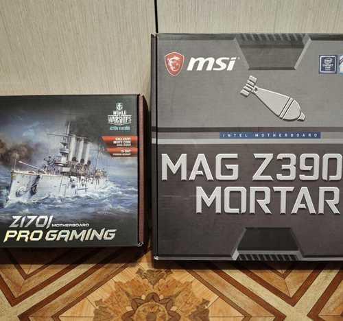 Msi z390 mortar & Asus z170i pro gaming lga 1151v2