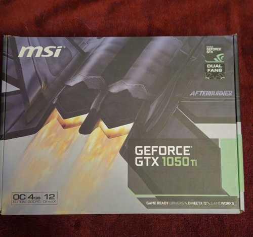 Видеокарта msi gtx 1050ti