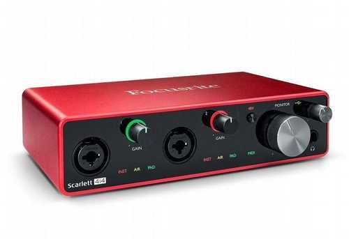 Звуковая карта focusrite Scarlett 4i4 3rd Gen