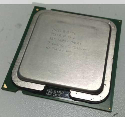 Процессор SL98V (Intel Celeron D 331)