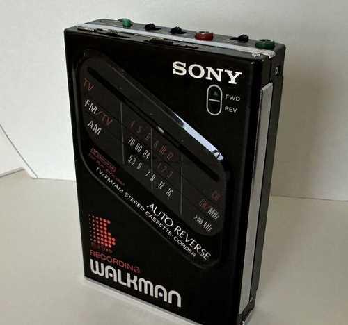 Кассетный плеер sony walkman wm-f203