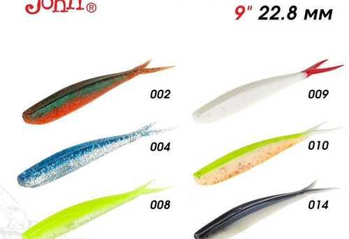 Слаги LJ 3D series slick shad-V 9.0IN