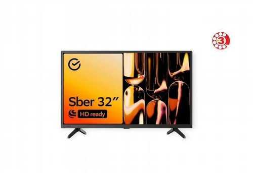 Новый смарт телевизор Sber SDX-32H2012B (юж41)