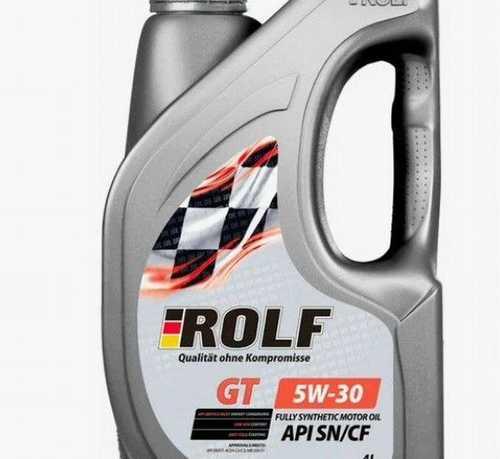 Моторное масло rolf GT 5W-30, 4 Л