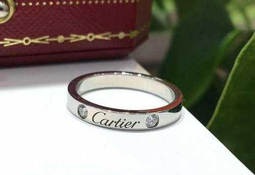 Золотое кольцо Cartier 6.2гр 0.12ct
