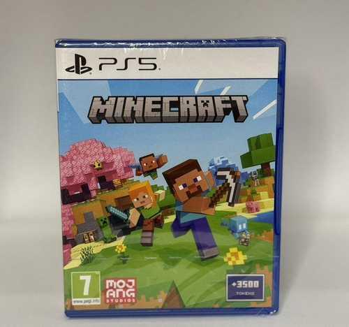 Minecraft PS5 (Новый диск)