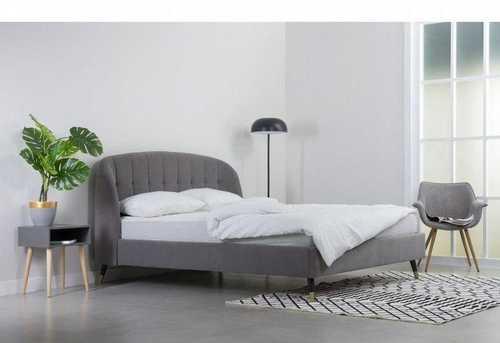 Кровать Льери 160 Velvet Grey