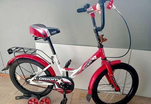 Велосипед детский, колеса 18, rush orion