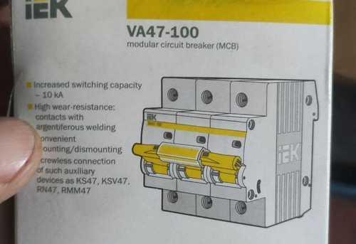 Автомат 100а,контактор Schneider Electric