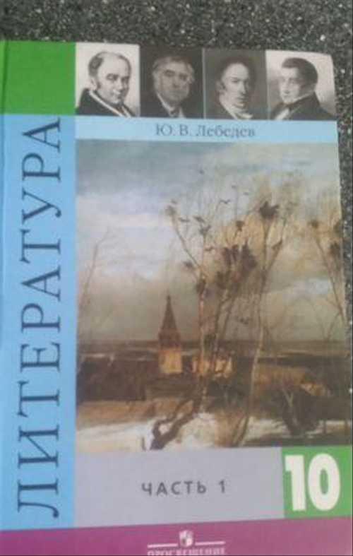 Учебник Литература 10 кл ч.1, 2009 г