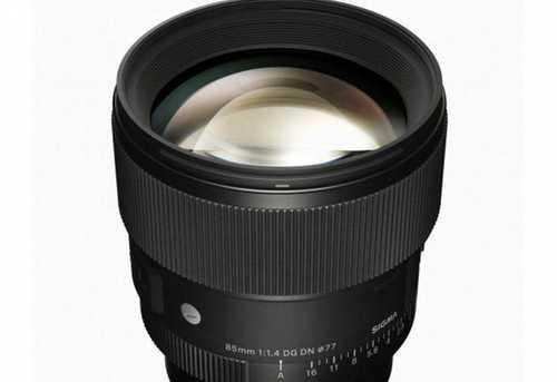 Sigma AF 85 MM F1.4 DG DN FOR sony