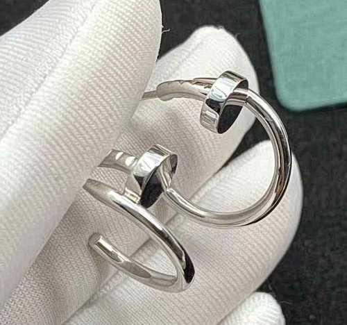 Серьги Cartier из белого золота