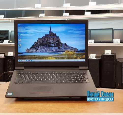 Ноутбук Lenovo 15, Core i5 6200U, DDR4 8Gb, SSD