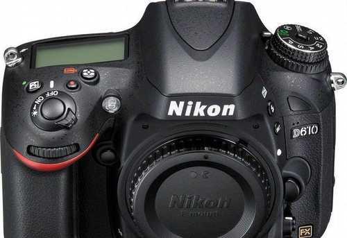 Фотоаппарат Nikon D 610 body (Гарантия)