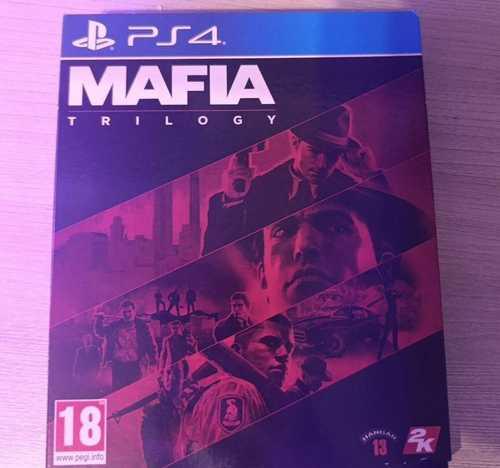 Диски на ps4 мафия 1,2,3
