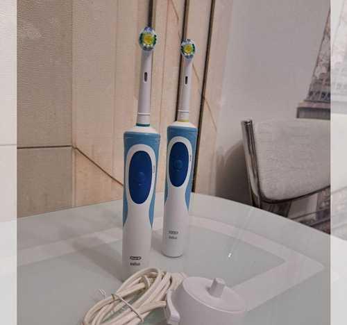 Электрическая зубная щетка oral b цена за 2 шт