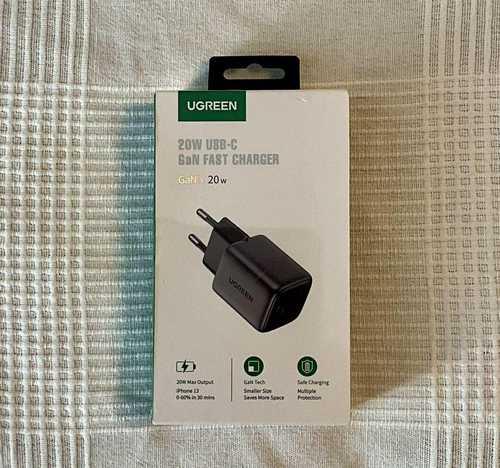 Зарядное устройство uGreen 20W USB-C GaN