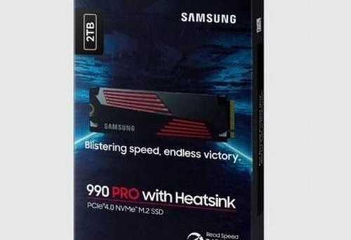 Samsung 990 PRO With Heatsink 2 тб M.2 MZ-V9P2T0CW
