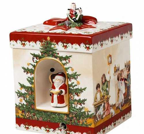 Новогодняя игрушка Музыкальная шкатулка "Дети" 21,5 см, Christmas Toy's, Villeroy & Boch, Премиум