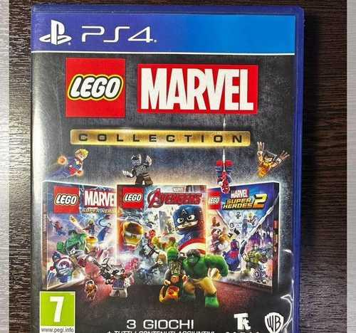 Диск Lego Marvel Collection PS4