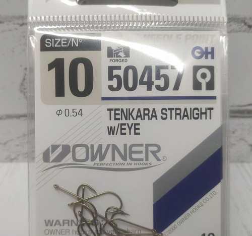 Крючок Owner 50457 Tenkara Straight originаl"№10-5