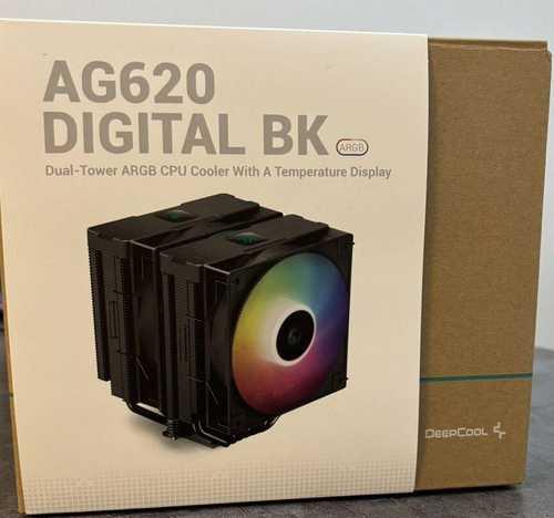 Башенный кулер Deepcool AG620 Black